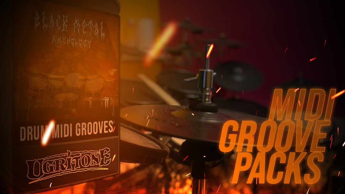 MIDI Packs - Drum Grooves for the Metal Songwriter – Ugritone