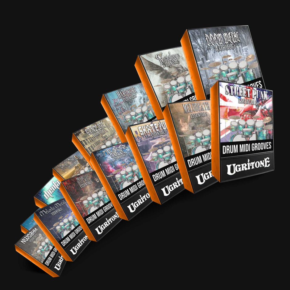 MIDI Packs - Drum Grooves for the Metal Songwriter – Ugritone